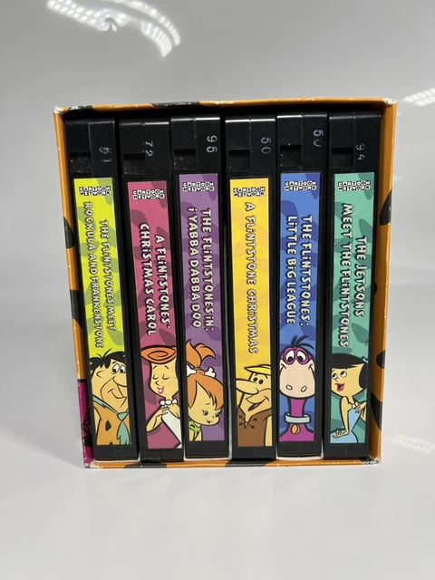 1999 CARTOON NETWORK The Flintstones VHS Box Set - Rare Contest Promo ...