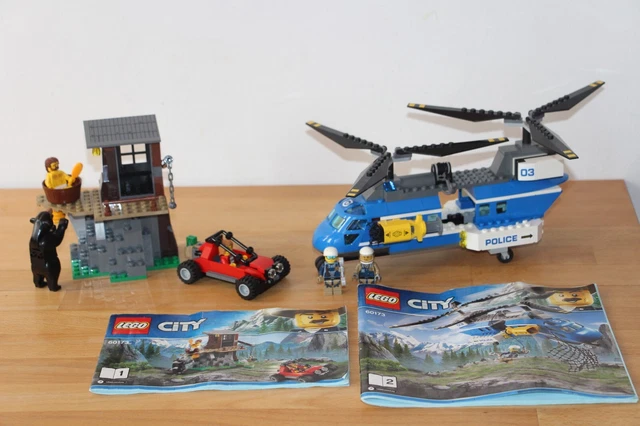 LEGO CITY: POLIZEI Festnahme in den Bergen (60173), komplett mit ...