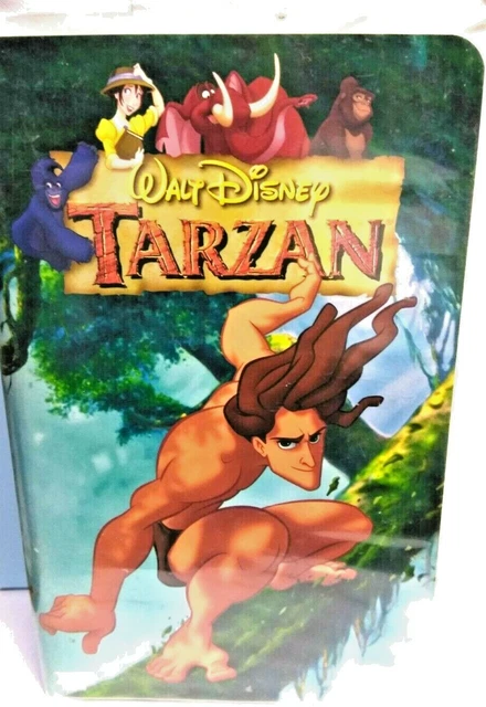 WALT DISNEY'S TARZAN (VHS, 2000 CLAMSHELL) ORIGINAL RELEASE VERSION ...