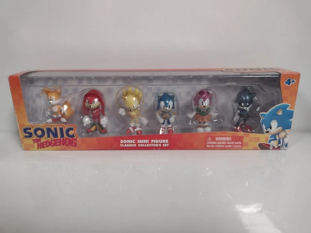 JAZWARES SONIC THE Hedgehog Classic Collectors Set 6 Mini Figures £49. ...