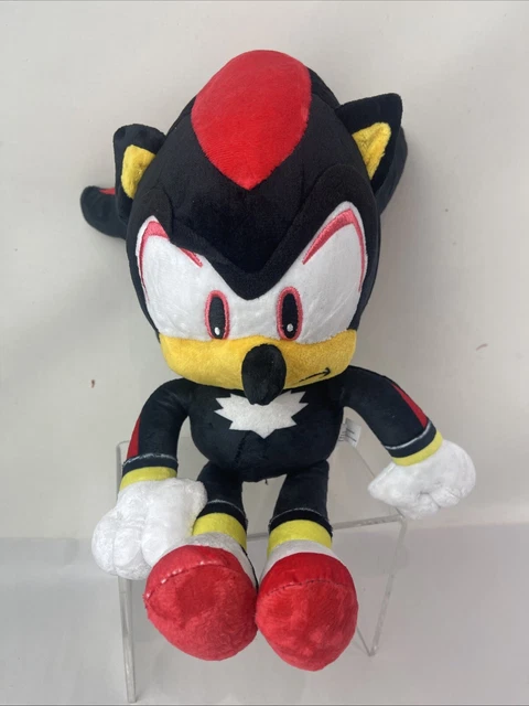 HEDGEHOG SHADOW TEDDY Shadow Soft Toy Teddy Black & Red 30cm Playing ...