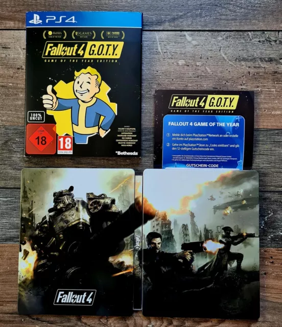 FALLOUT 4 GAME of the Year Limited Special Steelbook Edition PS4 EUR 95 ...