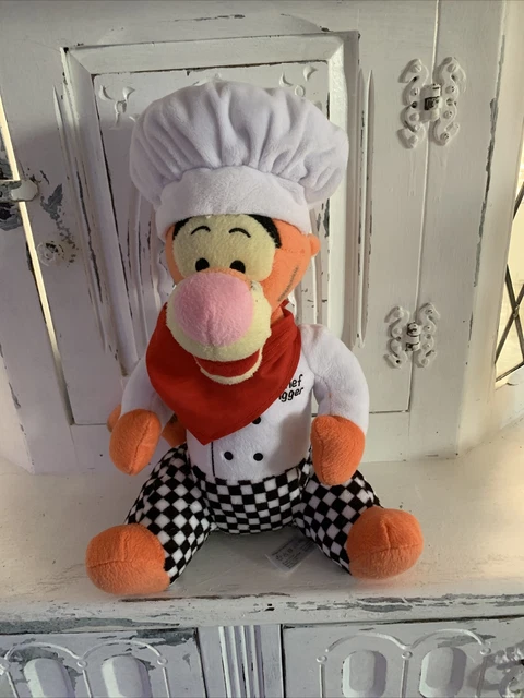 TIGGER CHEF PLUSH Soft Toy From Disneys Winnie The Pooh 12” High £8.40 ...