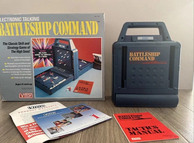 VTECH ELECTRONIC TALKING Battleship Command Vintage 1990's Mint Condition £37.07 - PicClick UK