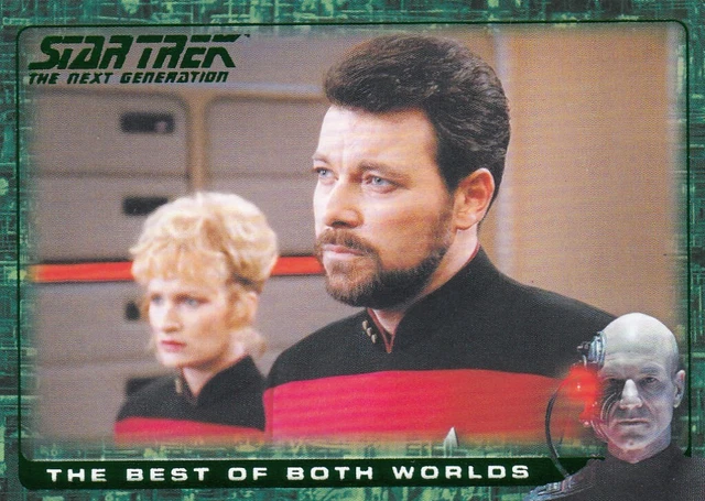 STAR TREK TNG Archives And Inscriptions - The Best Of Both Worlds Chase ...