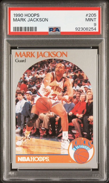 MARK JACKSON #205 PSA 9 1990 cerceaux comme neuf MENENDEZ BROTHERS EUR ...
