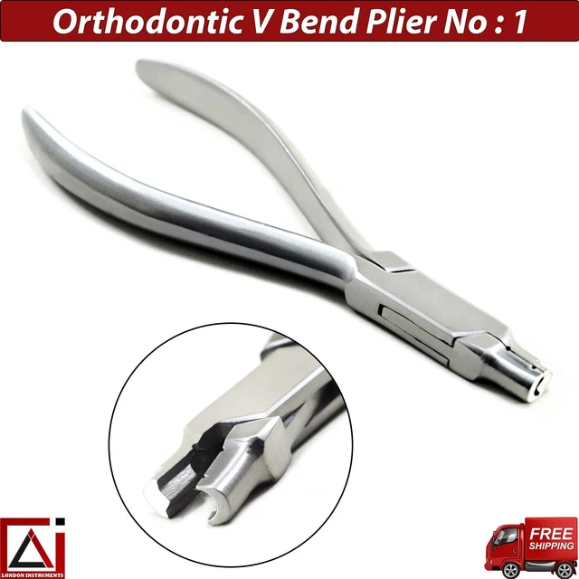 ORTHODONTIC V-STOP PLIER No 1 Wire Bending Dental Pliers Dentist ...