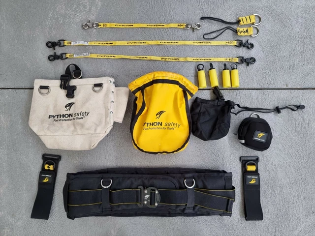 PYTHON SAFETY TOOL Belt. Rope access, working on a roof or at heights ...