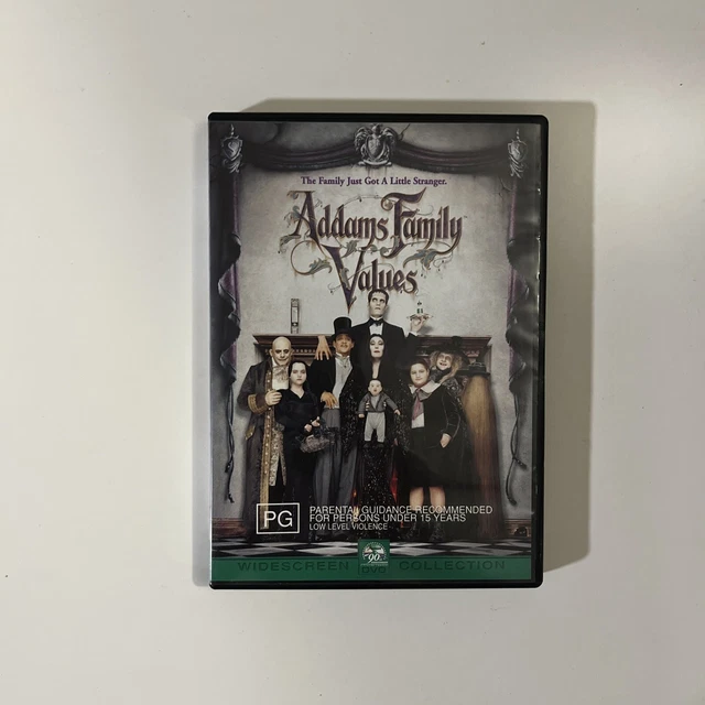 ADDAMS FAMILY VALUES (DVD - 1993) $4.50 - PicClick AU