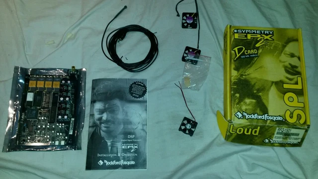 ROCKFORD FOSGATE SYMMETRY EPX2 DSP card £264.00 - PicClick UK