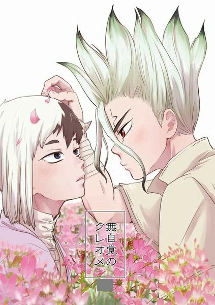 Drstone Doujinshi Senku X Gen Asagiri Sengen Date Suru Eur 1862 Picclick Fr