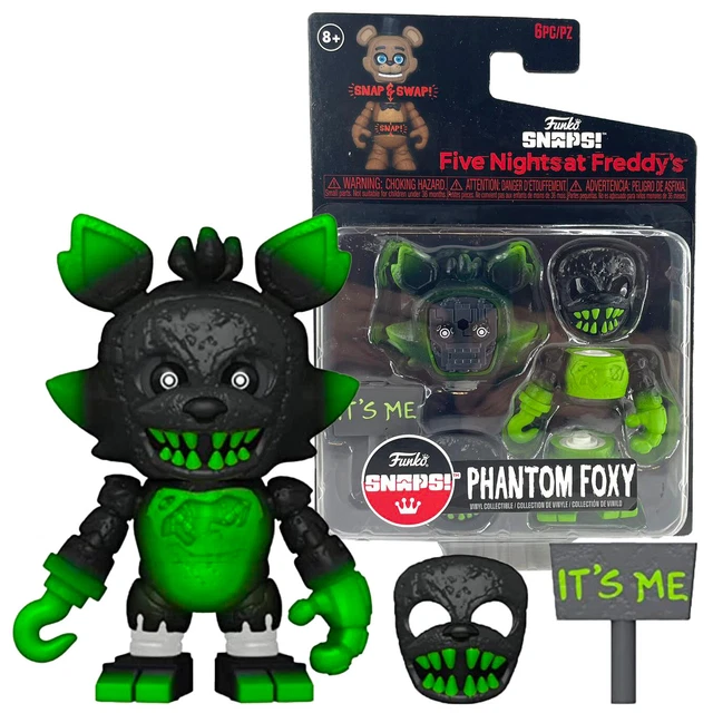 FUNKO FNAF SNAP: Five Nights at Freddy's - Phantom Foxy Figure Toy Gift ...
