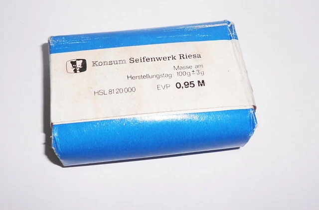 NAUTIK SEIFE HANDSEIFE Original DDR Konsum Seifenwerk Riesa Duft ...