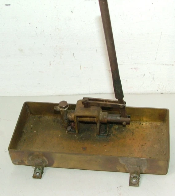 BOILER HAND FEED pump live steam engine model engineer brass tank ...