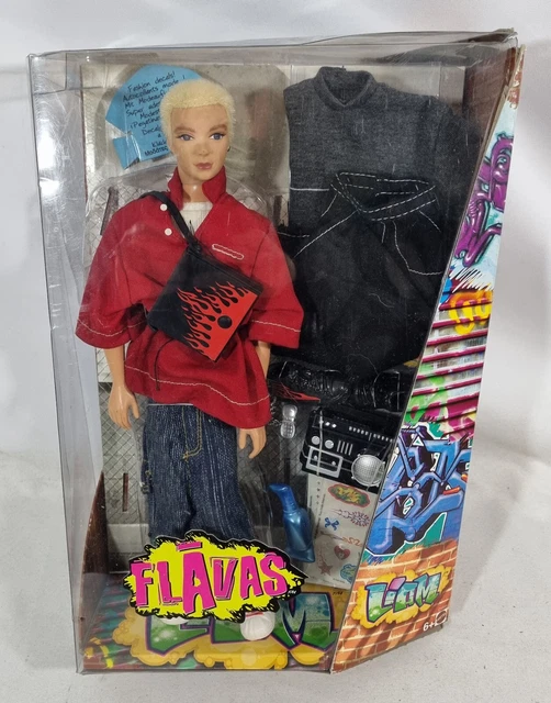 MATTEL FLAVAS, LIAM Figure, Hip Hop Outfit 2003, Boxed, Collectable ...