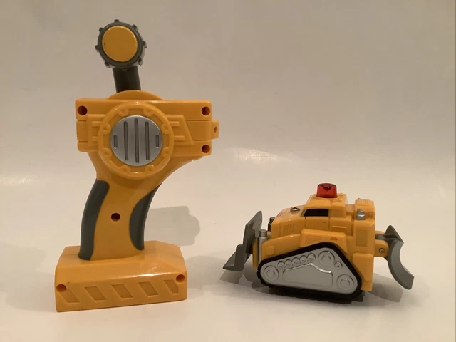 FISHER PRICE GEOTRAX Bulldozer Engine With Remote - Works Great - $27. ...