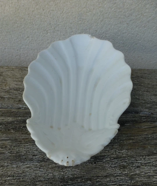 ANCIENNE FAIENCE COQUILLE ST JACQUES VAISSELLE COMPOSTELLE 19eme ...