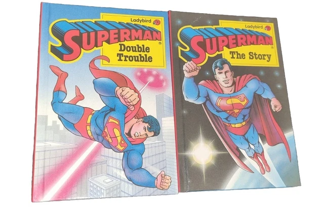 VINTAGE LADYBIRD BOOK Superman Double Trouble & The Story 1980s First ...