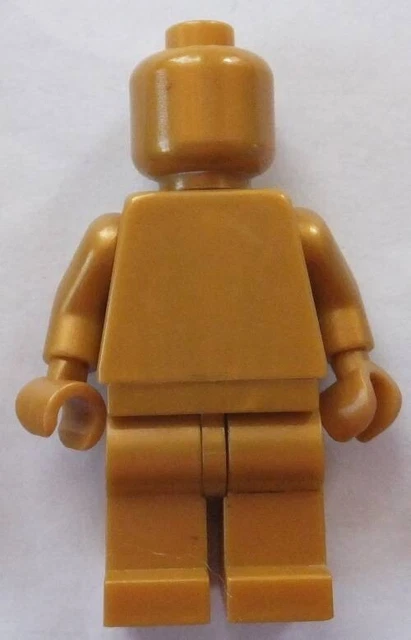LEGO MINIFIGURE PIANA/MONOCROMATICA - Originale LEGO PERLA ORO EUR 5,73 ...