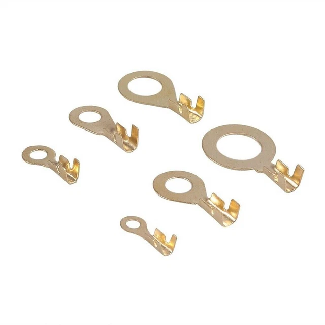 SERTISSAGE ANNEAU TERMINAL Fil Connecteur Laiton lectrique 150Pcs M3/M4/M5/ EUR 10,14 - PicClick FR