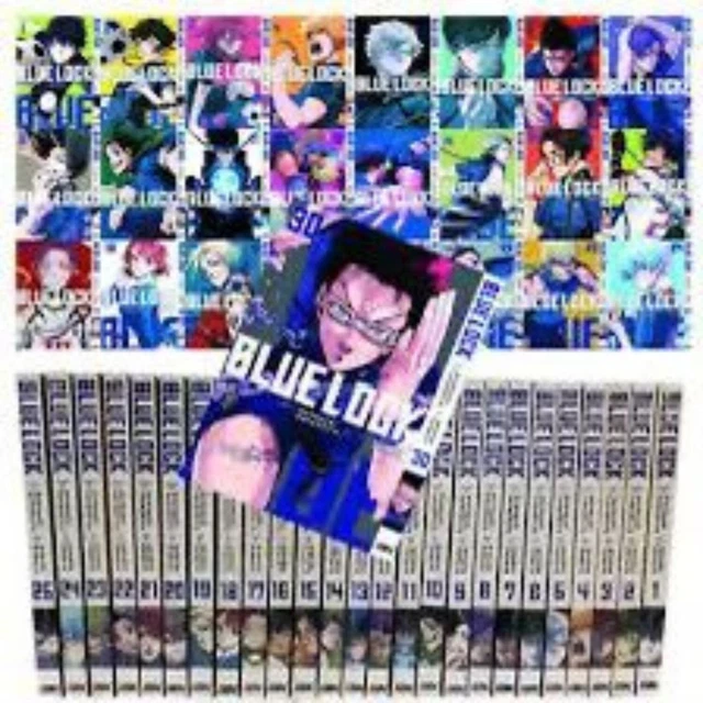 BLUE LOCK YUSUKE Nomura Manga Book Volume 1-30 English Complete Version ...