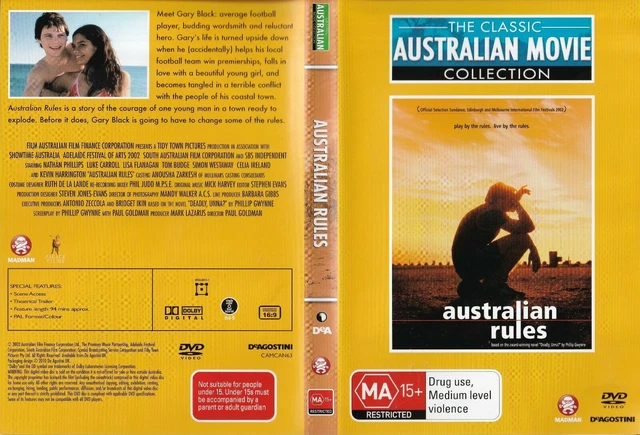 AUSTRALIAN RULES: THE Classic Australian Movie Collection DVD brand new ...