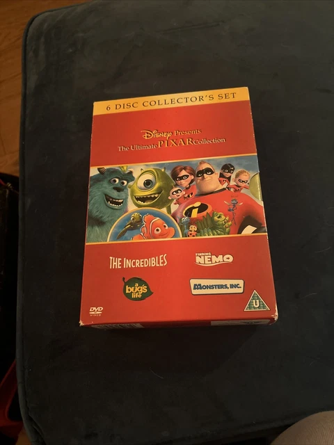DISNEY PRESENTS THE Ultimate Pixar Collection 6 Disc Collectors Set ...