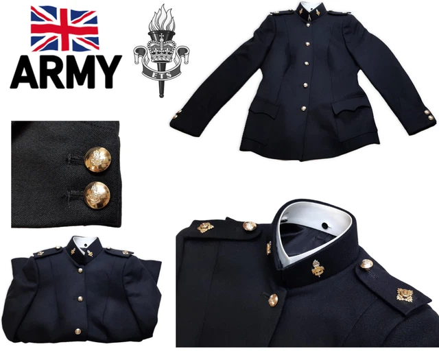 ARMY NO1 JACKET British Military Uniform 2nd Lieutenant Rank & ETS ...
