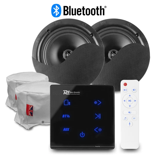 BLUETOOTH CEILING SPEAKER Set - A50B with 2x NCSS6B with Fire Hood ...