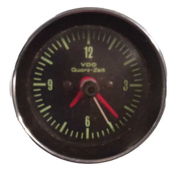 LUXURY CAR CLOCK VDO KIENZLE Porsche 356 USED ⌀60mm original vintage ...