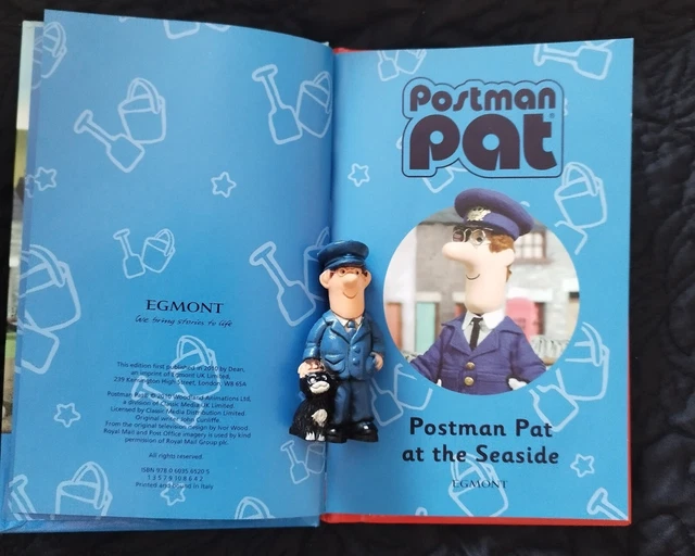 POSTMAN PAT AT The Seaside. Children Book. Plus a Small Figurine of ...