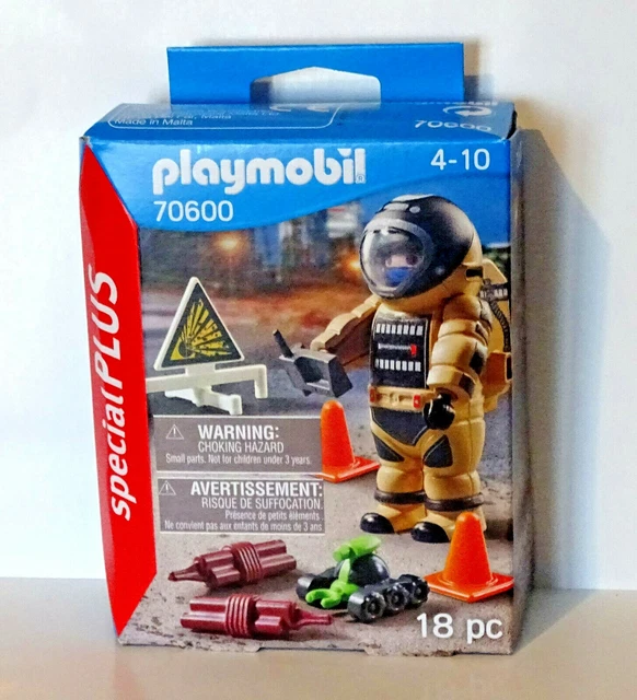 PLAYMOBIL N° 70600 Police Action Force Elite Demineur Boite Neuve EUR ...