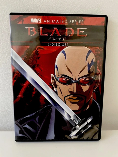 BLADE THE ANIMATED Series (DVD, 2012, 2-Disc Set) Marvel Comics Region ...