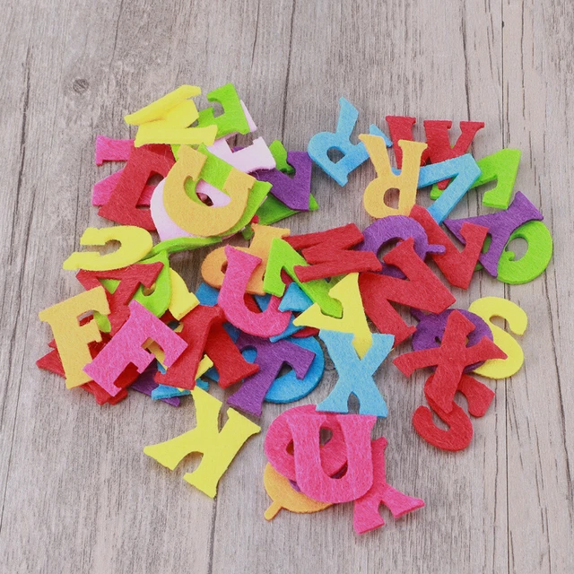 50PCS FELT Alphabet Letters Preschool Alphabet Letters Flannel £7.75 ...