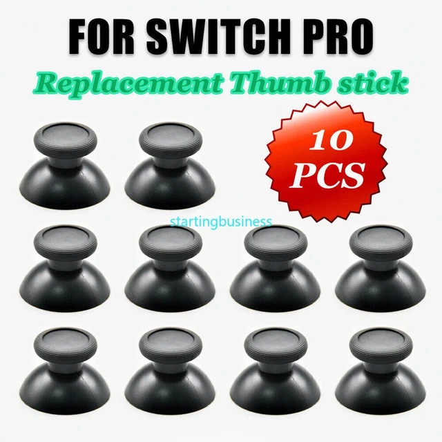 REPLACEMENT JOYSTICK THUMB Stick For Nintendo Switch Pro Controller ...