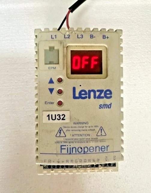 LENZE ESMD751L4TXA SMVECTOR Inverter Drive 0.75kW 3PH 400-480V -used ...