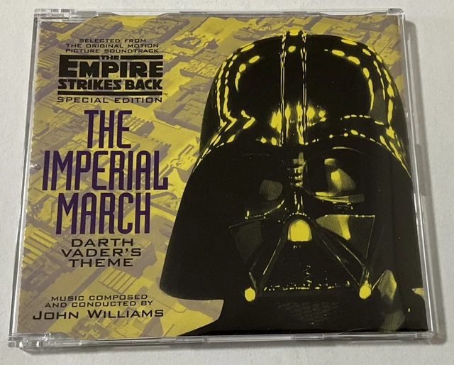 STAR WARS THE Imperial March Darth Vader Shaped USA Cd Single Rare John ...