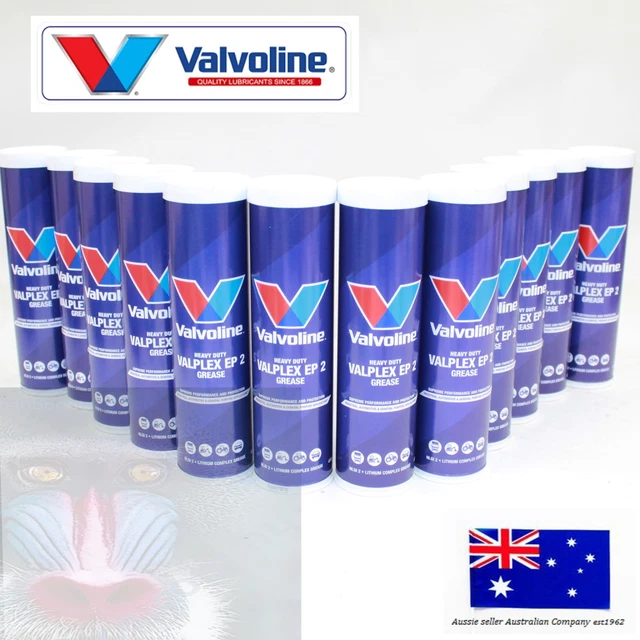 12 VALVOLINE VALPLEX EP2 NLGI 2 Grease 450G 0707.82 Roller Bearing Uni ...