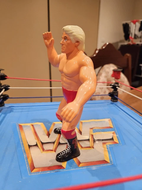 RARE SERIES 2 Red Ric Flair WCW OSFTM WWF LJN Figure - WWE Wrestling ...