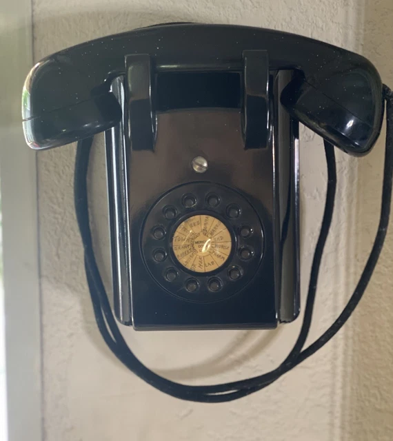 1950’S MULTI LINE wall Phone Push Button telephone connecticut tel ...