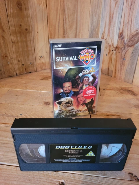 VINTAGE DOCTOR WHO VHS Tape - Survival £9.95 - PicClick UK