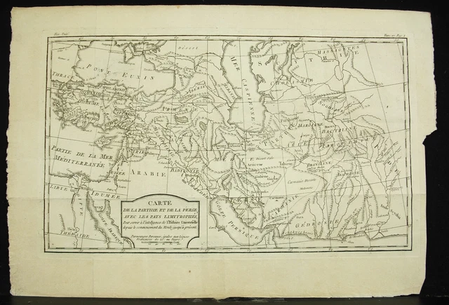 CELLARIUS - MAP of Parthia and Persia Engraving 18th Turkey $85.82 ...