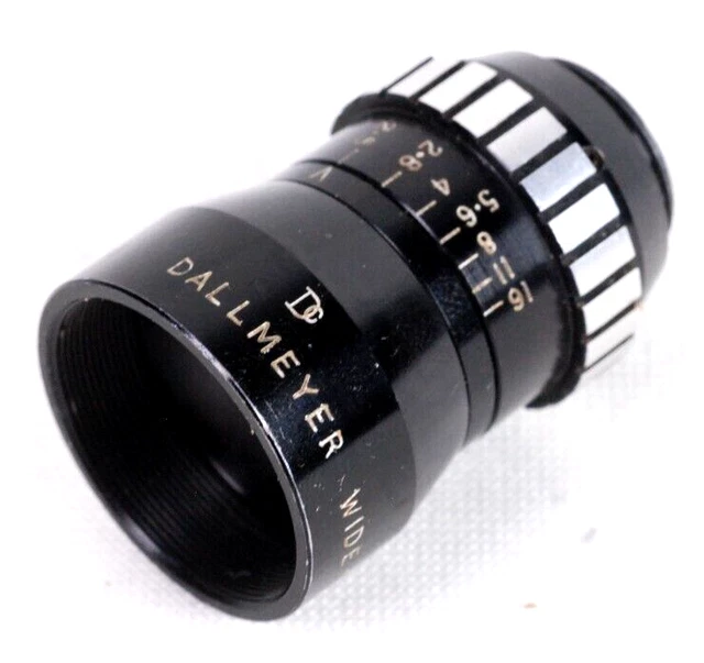 DALLMEYER WIDE ANGLE 6.5mm f2.5 - D mount Cine Lens - Great condition £ ...