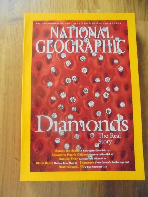 NATIONAL GEOGRAPHIC MAGAZINE March 2002 - VERY GOOD condition £4.20 ...