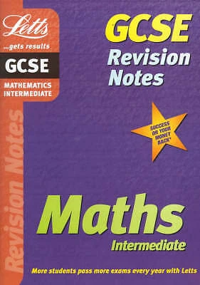 GCSE REVISION NOTES: Maths Intermediate (GCSE revision & exam ...