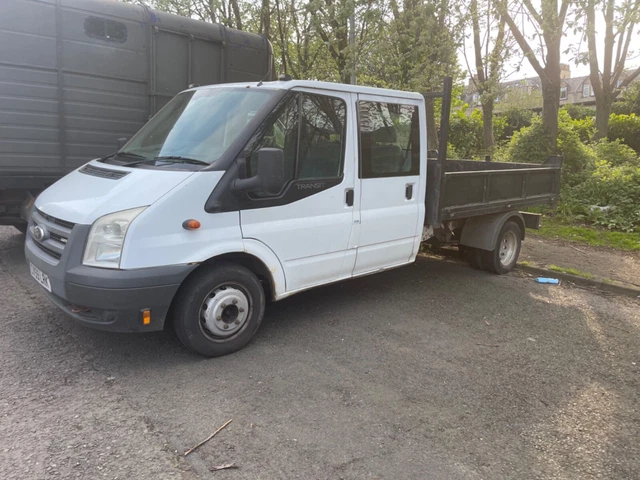 FORD TRANSIT DOUBLE Cab Tipper £2,000.00 - PicClick UK