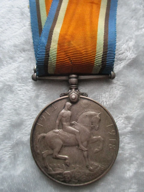 ROYAL HORSE ARTILLERY. WW1 British War Medal. Driver. Edward Whybourne ...