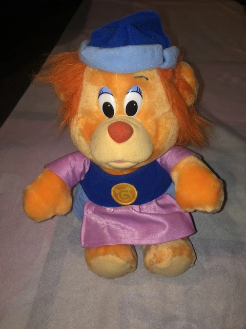 RARE FISHER PRICE Vintage Disney Grammi Gummi Bear Soft Toy Plush 1986 RARE FISHER PRICE Vintage Disney Grammi Gummi Bear Soft Toy Plush 1986