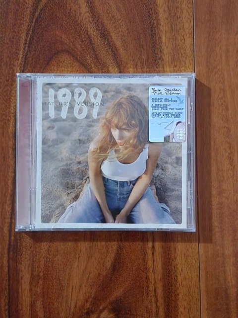 TAYLOR SWIFT 1989 Taylor's Version Rose Garden Pink Edition CD Deluxe ...