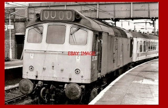 PHOTO CLASS 25 Loco No 25280 At Earlstown £1.65 - PicClick UK